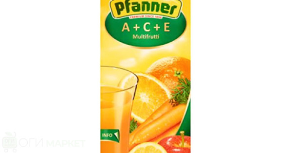 Сок - Pfanner - A+C+E - 2л.