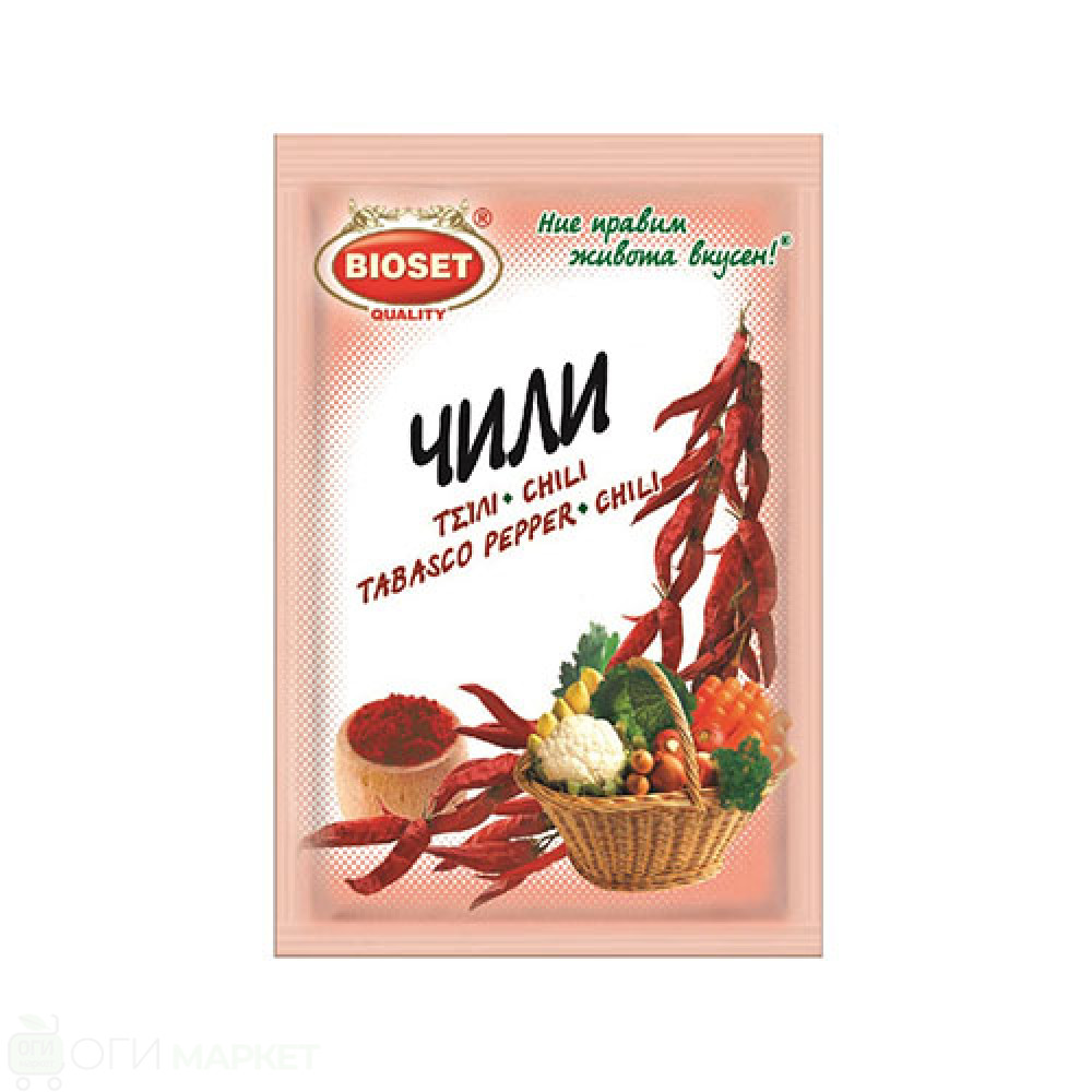 Чили - bioset - 40гр.