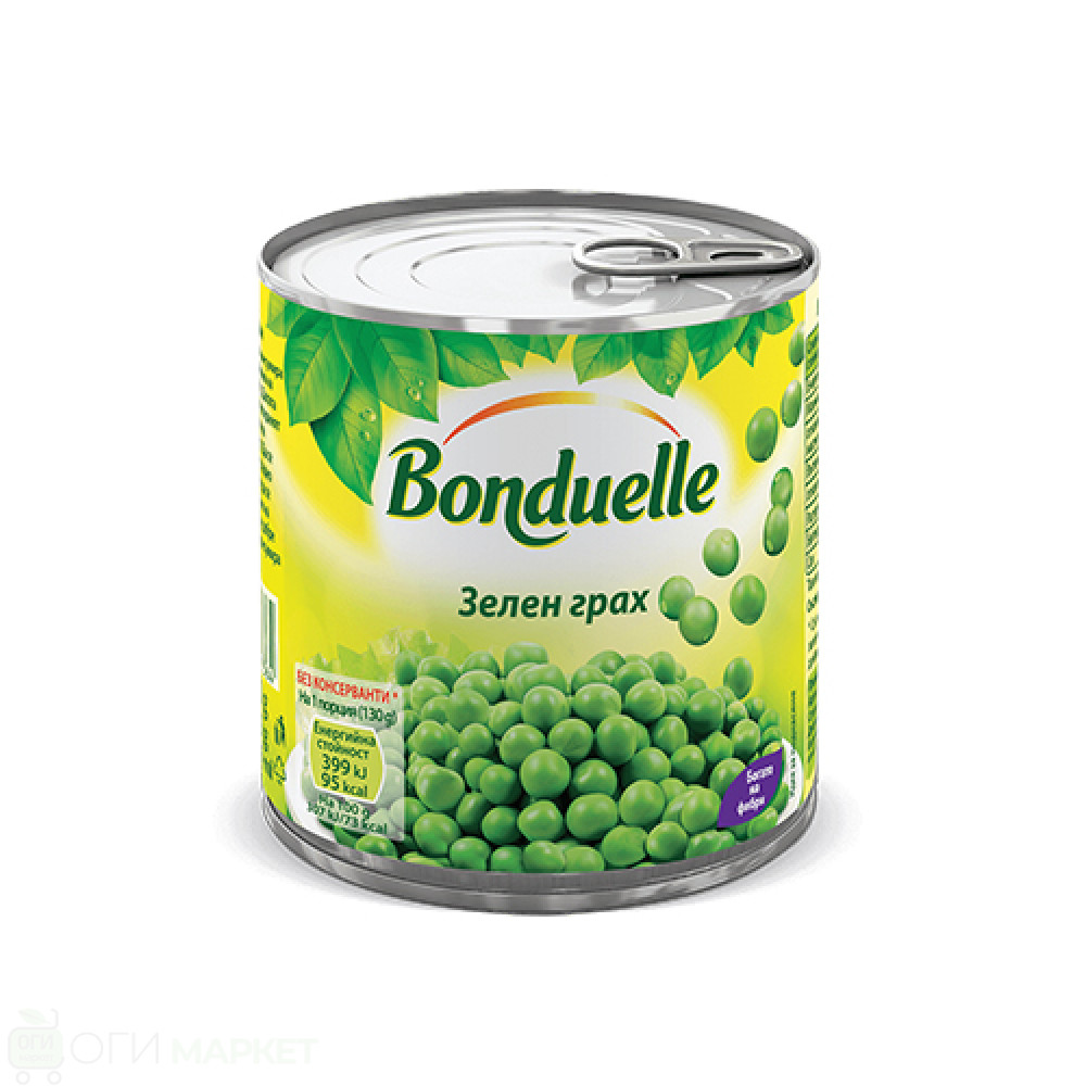 Грах - Bonduelle - 400гр.