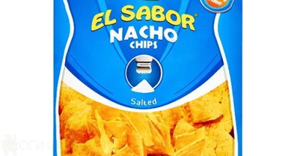 Начос - El Sabor - сол - 100гр.