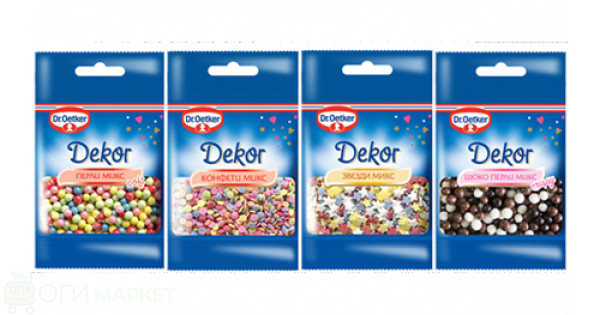 Захарни декорации - Dr.Oetker - 10г.